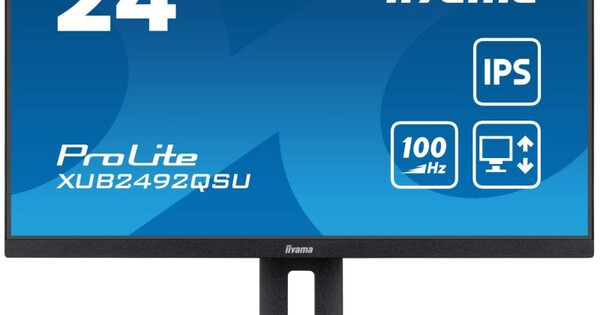 iiyama ProLite XUB2492QSU 23.8" QHD 100Hz | CrearPC
